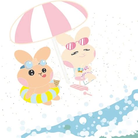 토끼 달력 캐릭터 2d 캐릭터 포트폴리오 크몽