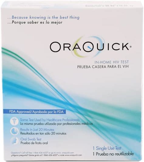 Oraquick Oral In Home Saliva Test Review Test Kits Here Convenient Testing At Home