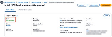Automating Tasks In Aws Migration Hub Journeys With Aws Migration Hub