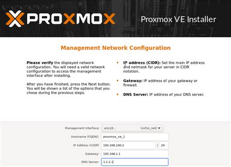 Installing And Configuring Proxmox