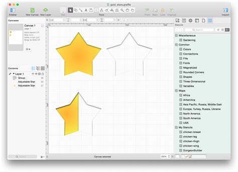 Omnigraffle 65 For Mac User Manual Using And Creating Stencils