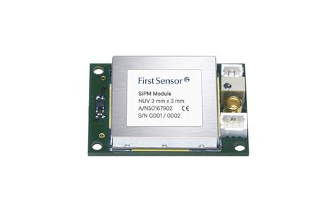 First Sensors Sipms Can Now Be Equipped With New Development Module