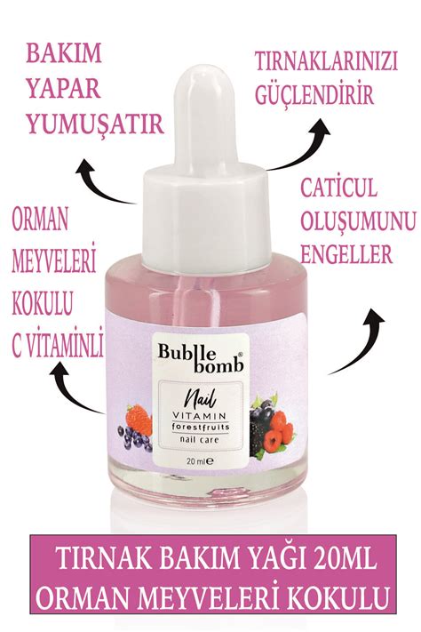 Bubblebomb Tırnak Bakım Yağı 20ml Forestfruıts Orman Meyvesi Fiyatı Yorumları