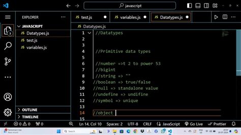 Aman Shaikh On Linkedin Javascript Webdevelopment Learningjourney Datatypes