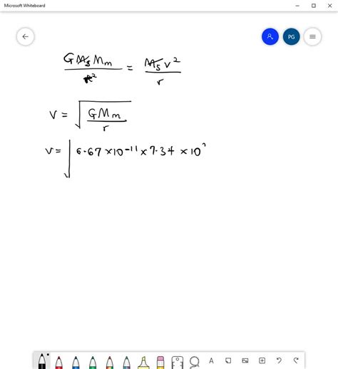 Solved A Spaceship Orbits The Moon At A Height Of 20000 M Assuming It To Be Subject Only To The