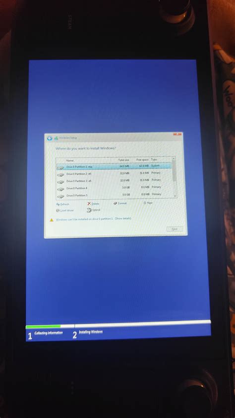 Issues Installing Windows R Steamdeck