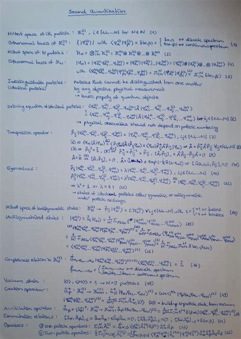 ⚛️ Its Physics Time Second Quantization From Individual Particles