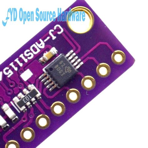 Módulo De 4 Canais Adc I2c Ads1115 16 Bit Para Amplificador De Ganho