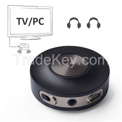 AptX LOW LATENCY Bluetooth Transmitter For TV PC Dual Link Wireless Audio Adapter For