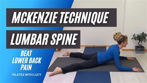 McKenzie Technique For The Lumber Spine