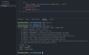 Node Js Error Handling Best Practices With Examples Golinuxcloud