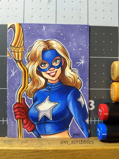 Stargirl Sketch Card Commission By Em Scribbles On Deviantart
