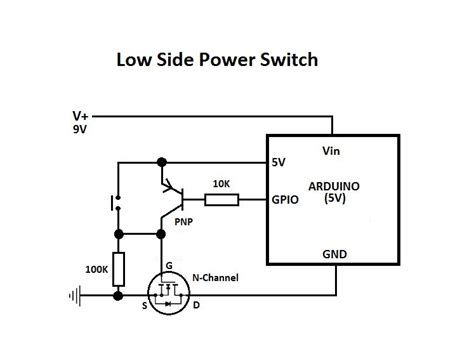 Microcontroller Latching Relay For Mcu Self Power Off Or High Side Mosfet Switch Electrical