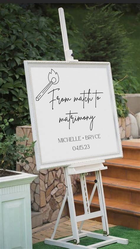 Custom Tinder Wedding Sign Welcome Wedding Sign Tinder Couple Art Decor