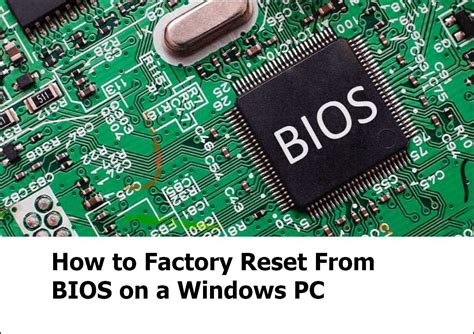 Windows 10 Factory Reset In Bios At Kate Wardill Blog