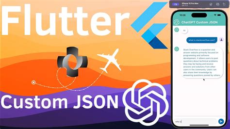 Build You First Chat Gpt App With Custom Json From Openai Flutter Learnflutter Openai