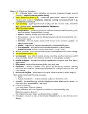 Chapter JIT And Lean Operations Docx Chapter JIT And Lean Operations JIT Eliminates
