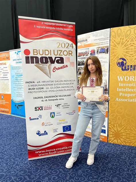 Юна киянка здобула «золото на міжнародній виставці винаходів Вечірній Київ