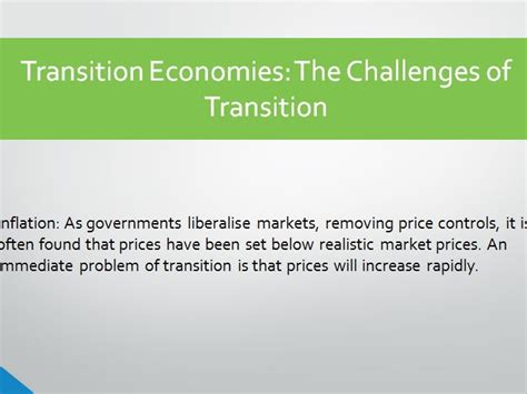 Cie As Level Economics Resource Allocation In Different Economic Systems Issues Of Transition