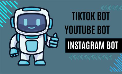 Develop Tiktok Botinstagram Bot Youtube Bot In Python By Timestack