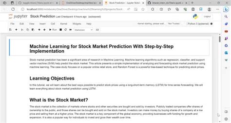 Neeraj Kumar On Linkedin Bharatintern Bharatinternship Internship Machinelearning Python