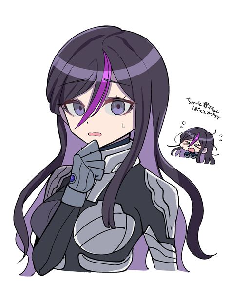 Eva Hundred Line The Hundred Line Last Defense Academy Eyebrows Highres Translation