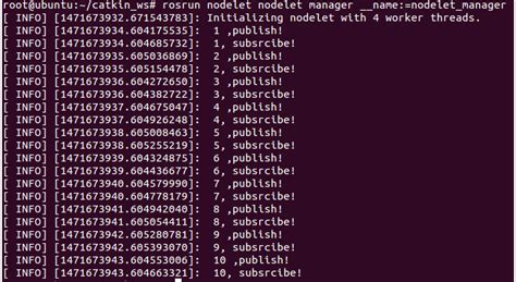 Nodelet的使用方法以及传输时间测试 雷一鸣的博客 Leiym Blog