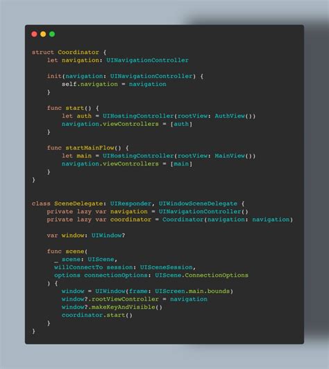 Using Uikit We Can Build The Navigation With The Popular Coordinator Majid Jabrayilov