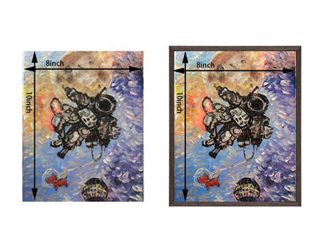 Canfravas Solid Wood Canvas Floater Frame Wood Canvas Floating Frame Floater Frame