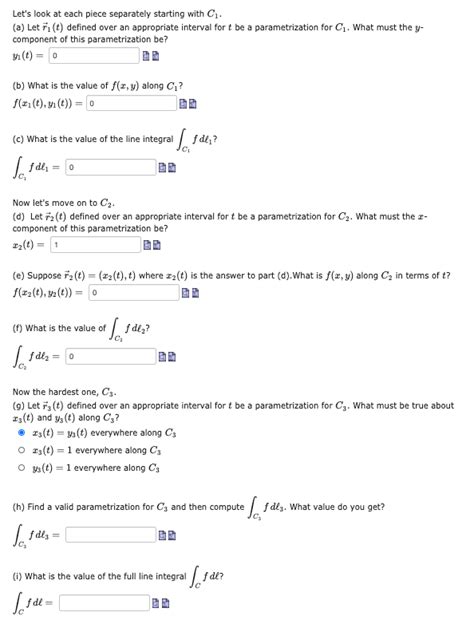 Solved Let C Be The Triangular Path Chegg
