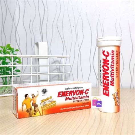 Jual Enervon C Multivitamin Effervescent Shopee Indonesia