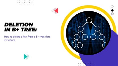 deletion in b tree how to delete a key from a b tree data structure