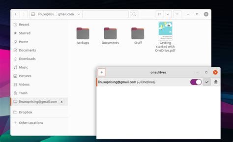 access onedrive from linux using onedriver v0 11 0 released with gui
