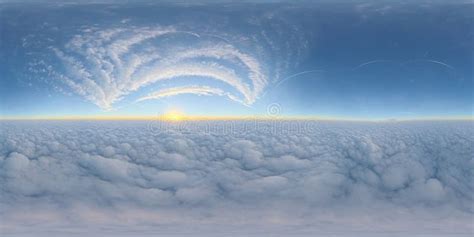Hdri Perfect Sky Equirectangular Panorama 10 Stock Image Image Of