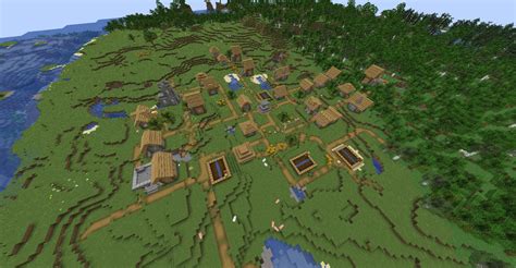 Huge Village Minecraft Seeds The Best Minecraft Village Seeds For