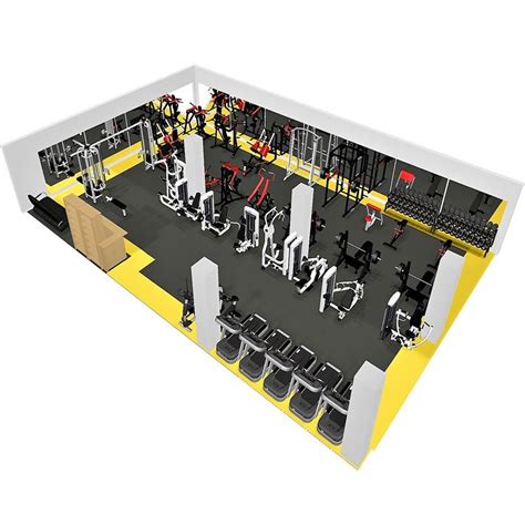 Комплект наборы тренажеров Impulse Fitness для тренажерного зала