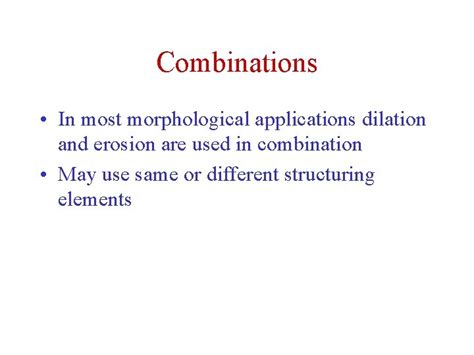introduction to morphological operators about this lecture in