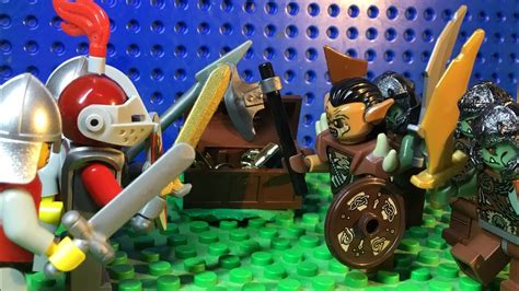 Lego Stop Motion Movie Orc Ambush Youtube