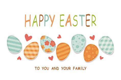 부활절 인사말 배너 부활절 달걀 당신과 당신의 가족에게 행복한 부활절 개념에 대한 스톡 벡터 아트 및 기타 이미지 개념 개념과 주제 계절 Istock