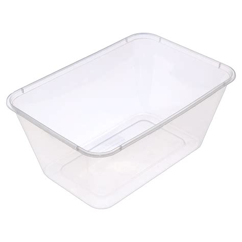 1000ml Rectangular Container Natural Tem Imports™