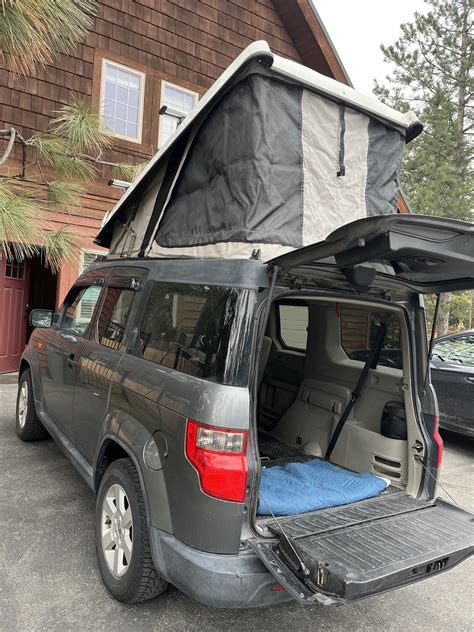 Honda Element Ecamper Interior