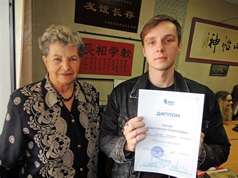 Студент Школы педагогики ДВФУ ставит перед собой высокие цели в науке В этом месяце студент