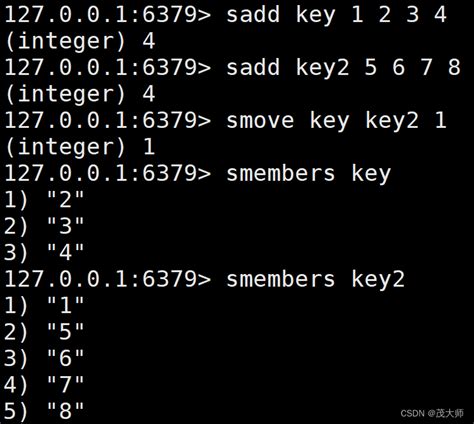 20231230 关于 Redis 数据类型 Set 常用命令、内部编码、应用场景redis的set集合命令 Csdn博客