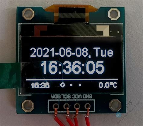 使用esp32或esp8266模块diy打造一个网络wifi时钟，还能显示今明后三天的天气预报 Get巧不巧