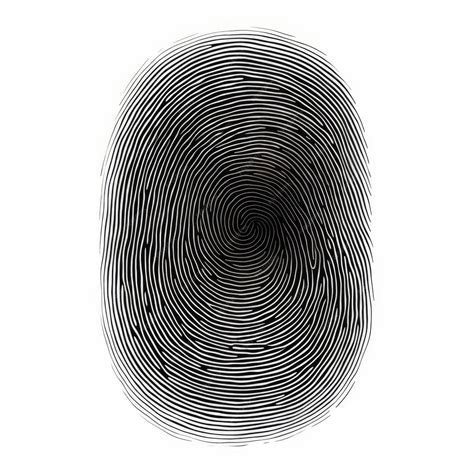 Premium Photo Highresolution Fingerprint Isolated For Forensic Analysis