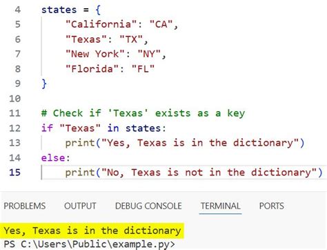 Check If A Python Dictionary Contains A Key Or Value