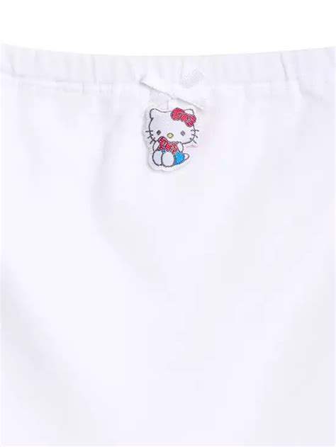 Sanrio กางเกงในขาสั้น เด็กเล็กผู้หญิง Hello Kitty ของแท้ 100 Central Online