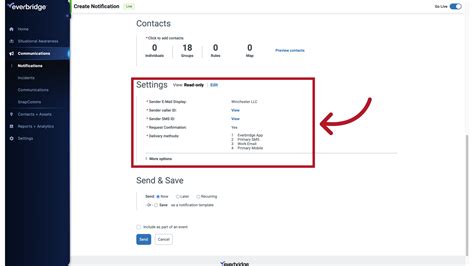 ebs creating notification templates in mass notification everbridge