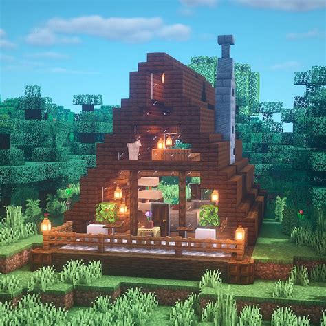 Minecraft Building Ideas Log Cabin Minecraft Dolphintery