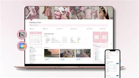 Create Dashboard Customized Notion Template Aesthetic Notion Resell Template By Utebaader